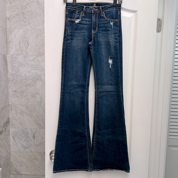 Just Black | Jeans | Distressed Boot Cut Jeans | Poshmark